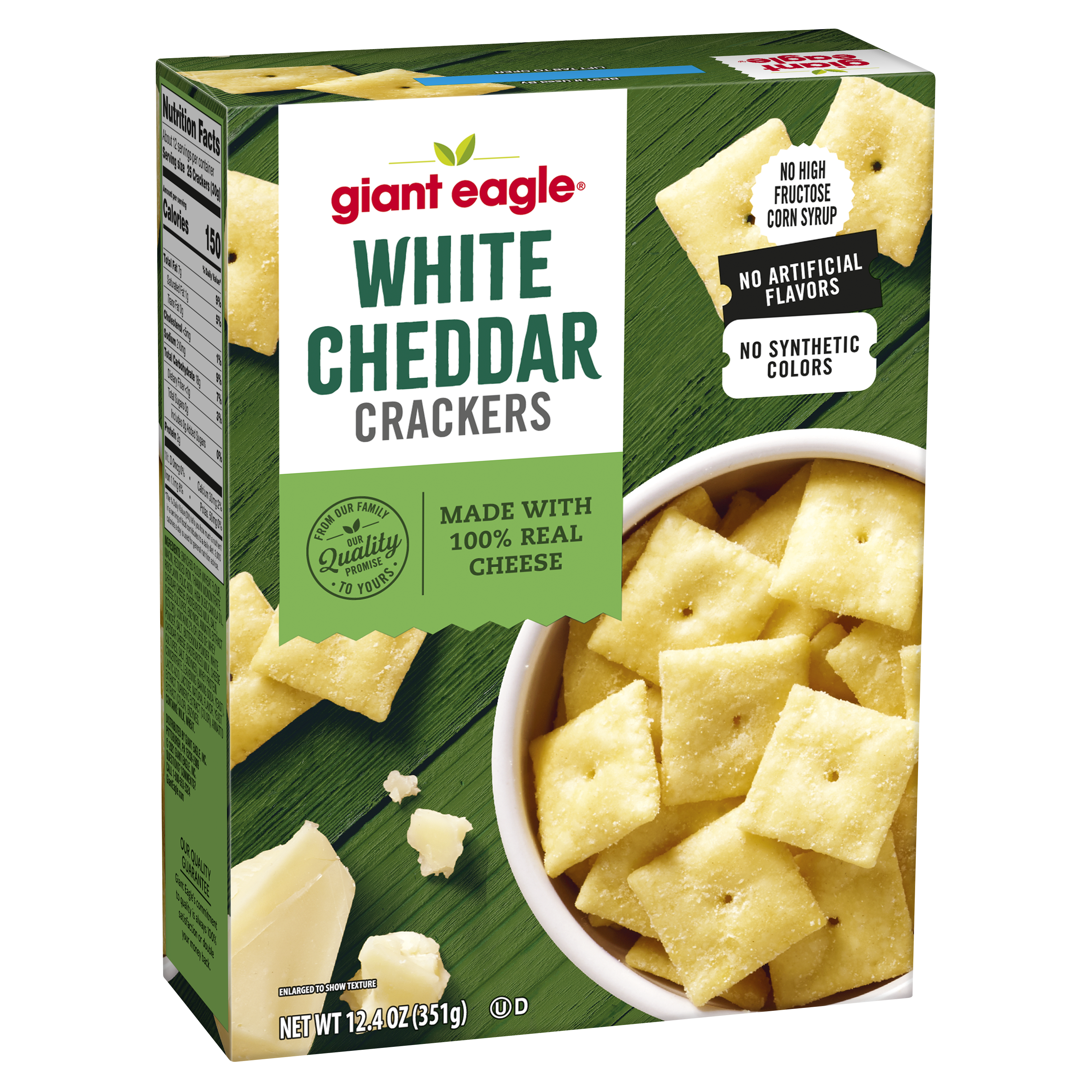 Giant Eagle White Cheddar Crackers | Fig App