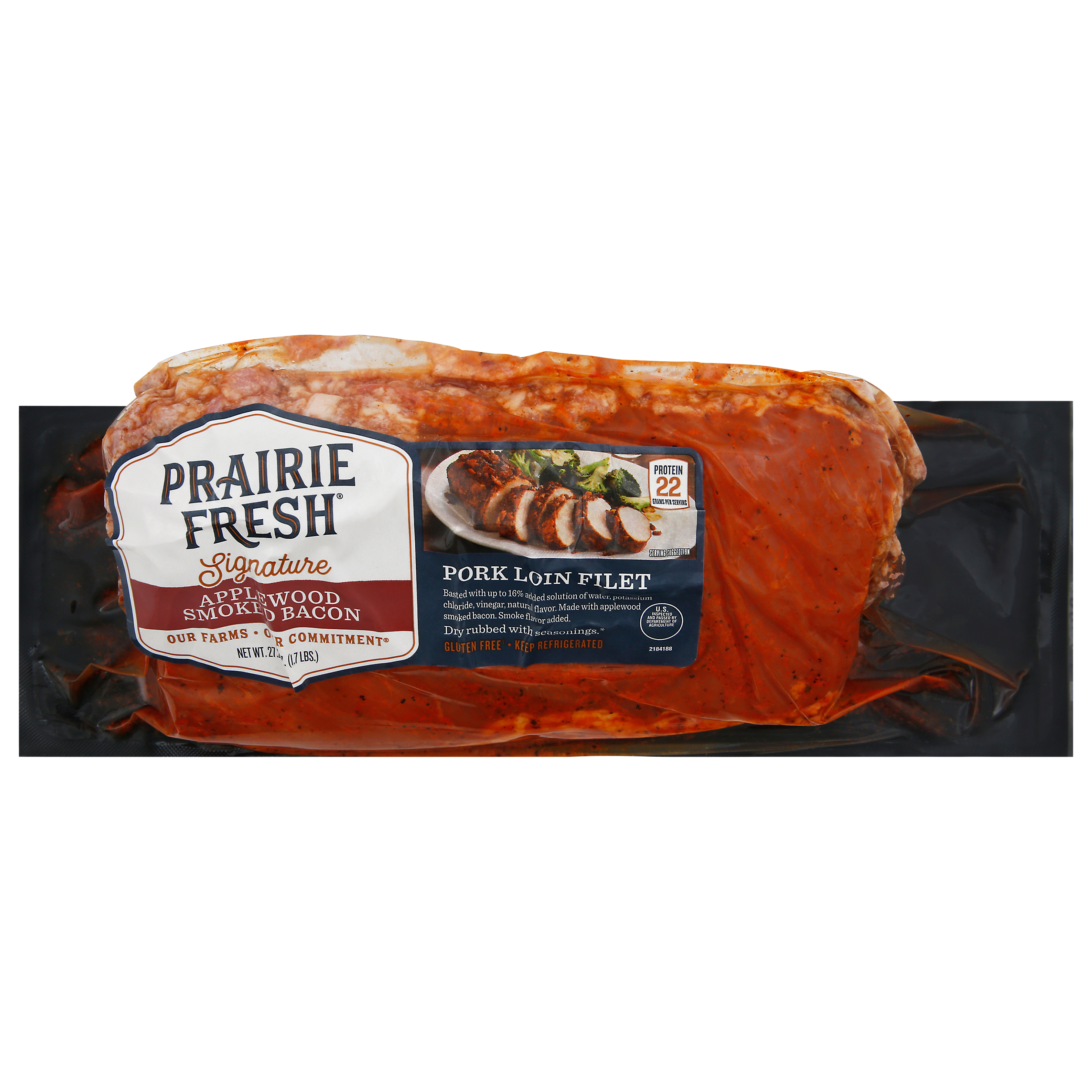 Prairie Fresh Signature Pork Loin Filet, Applewood Smoked Bacon | Fig App