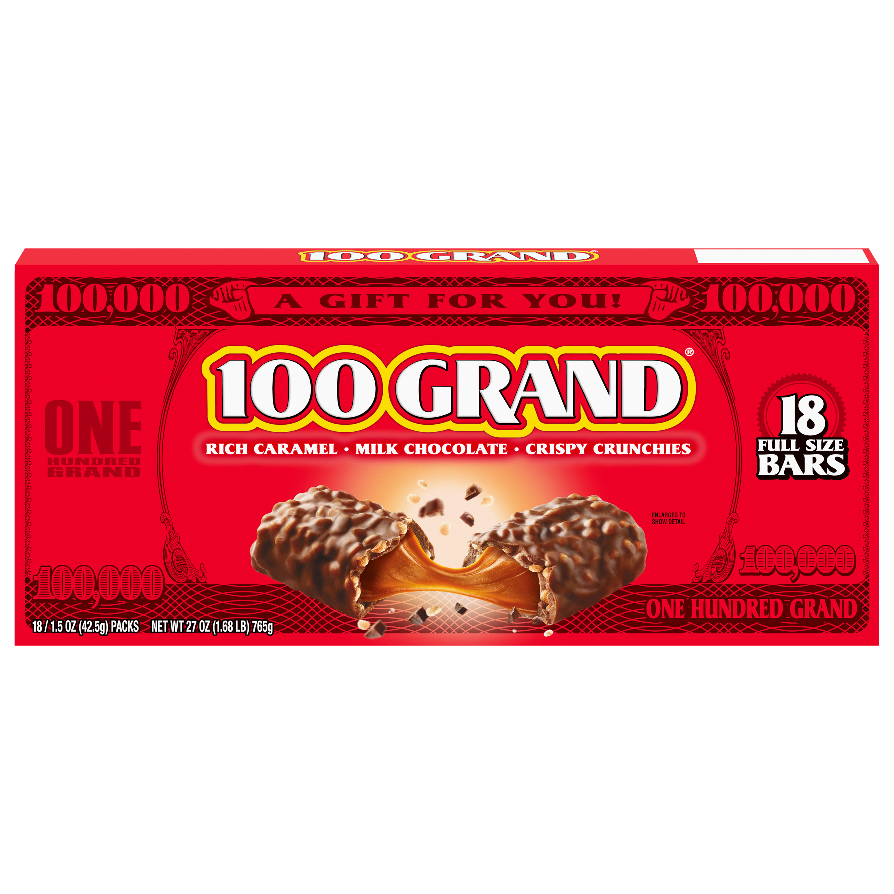100 Grand Bars, Milk Chocolate, Full Size | Fig App